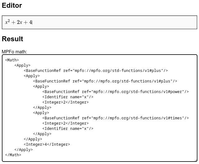 Github Ifte Edampfo Math Editor Web Based Formula Editor That